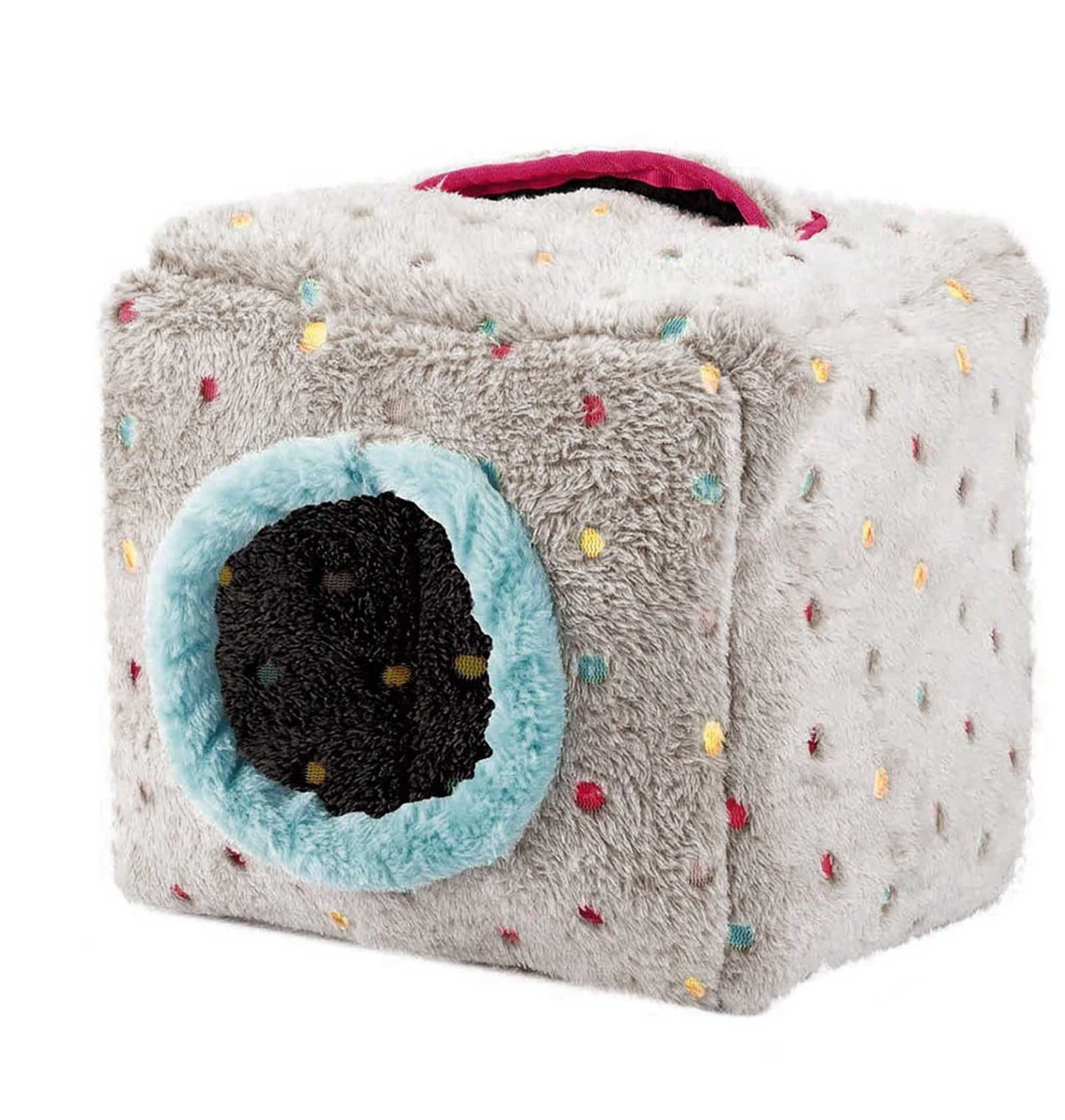 Plush Bird Hut for Large Birds - Soft Lint Material, Cube Shape with ...
