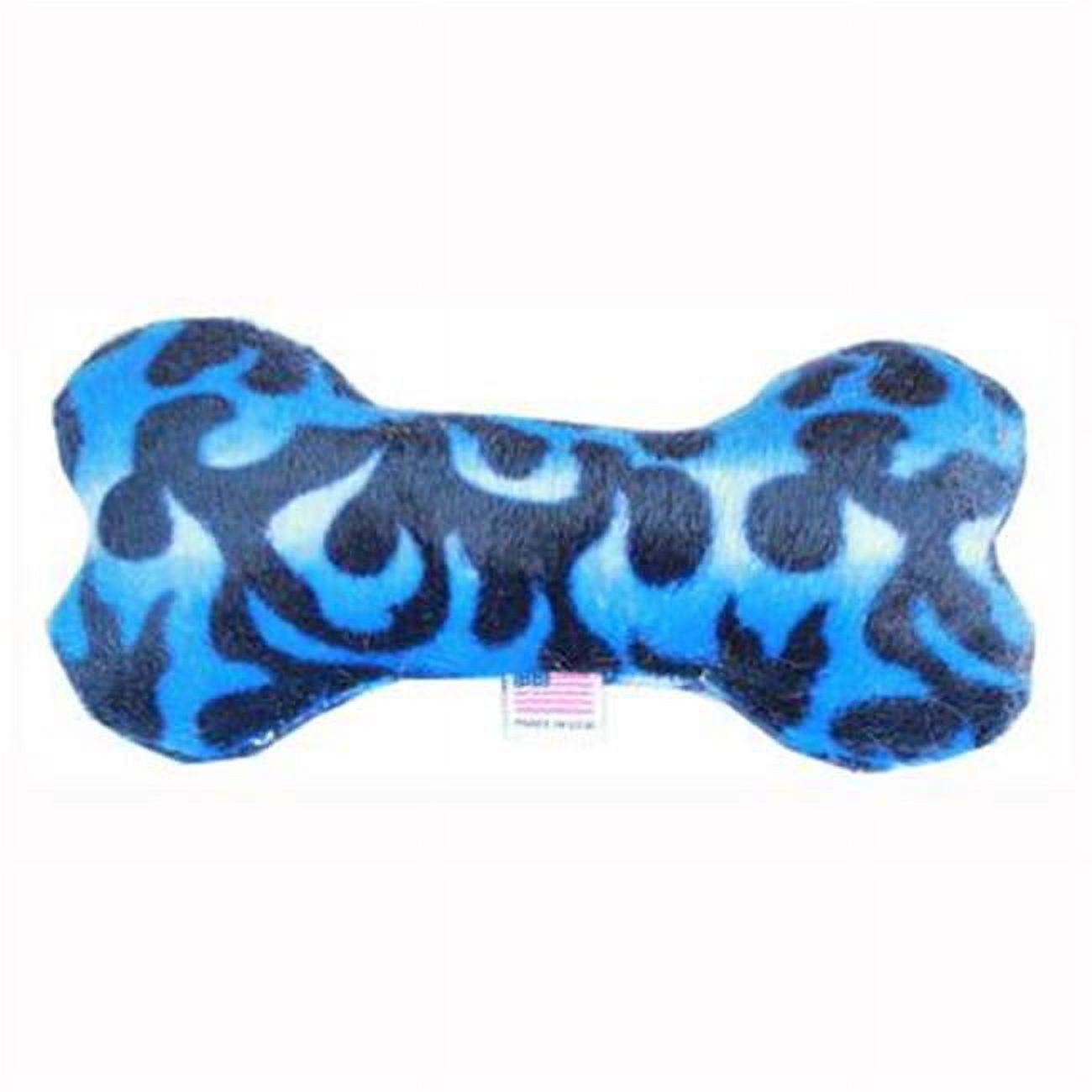 Plush Bone Dog Toy - Blue Flame - One Size - Walmart.com