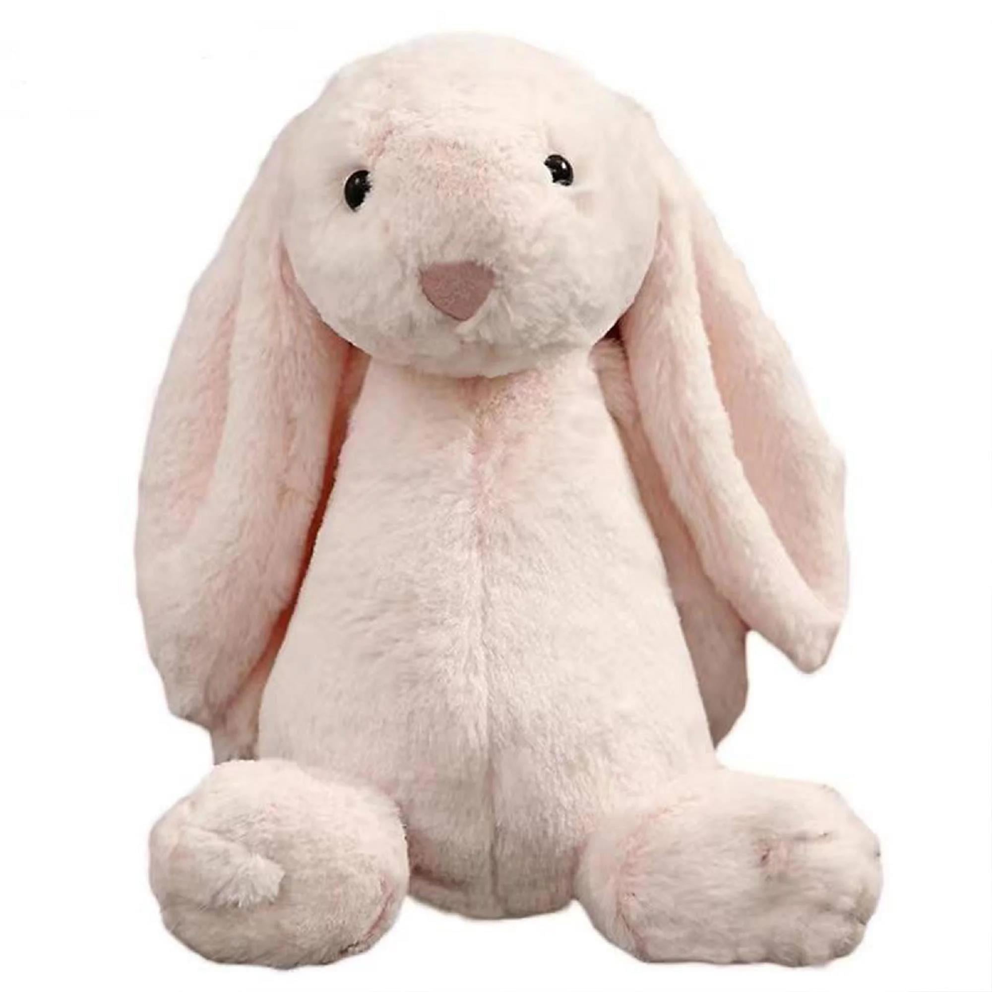 Plush Bunny Stuffed Animal Baby Rabbit Toys Dolls with Fluffy Soft Ears ...