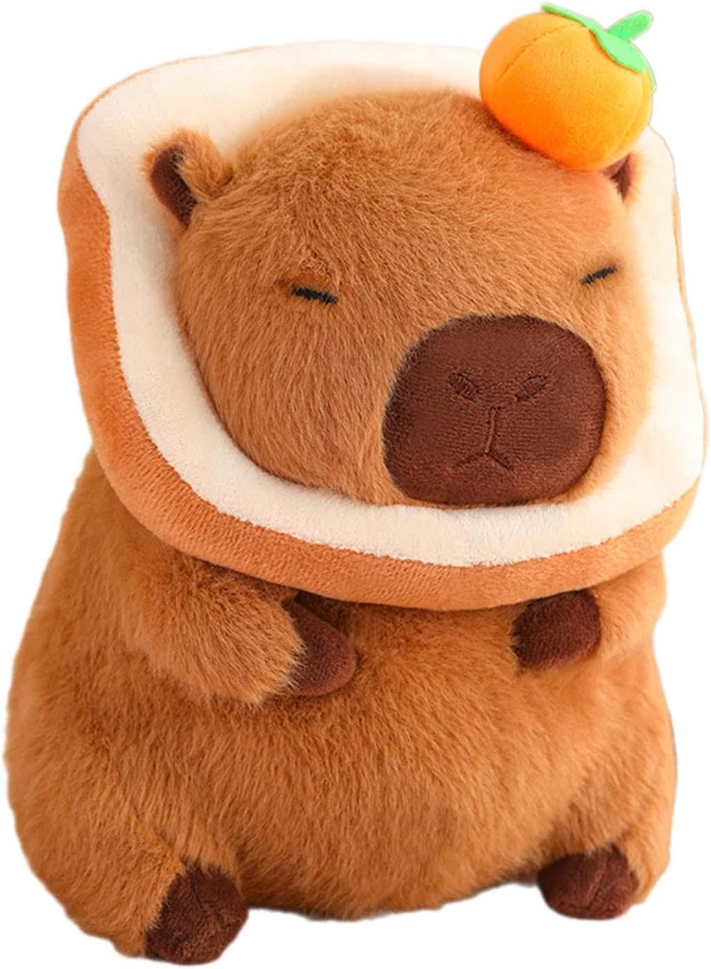 Plush Capybara Doll Capybara Stuffed Toy Comfortable Collectible Kids ...