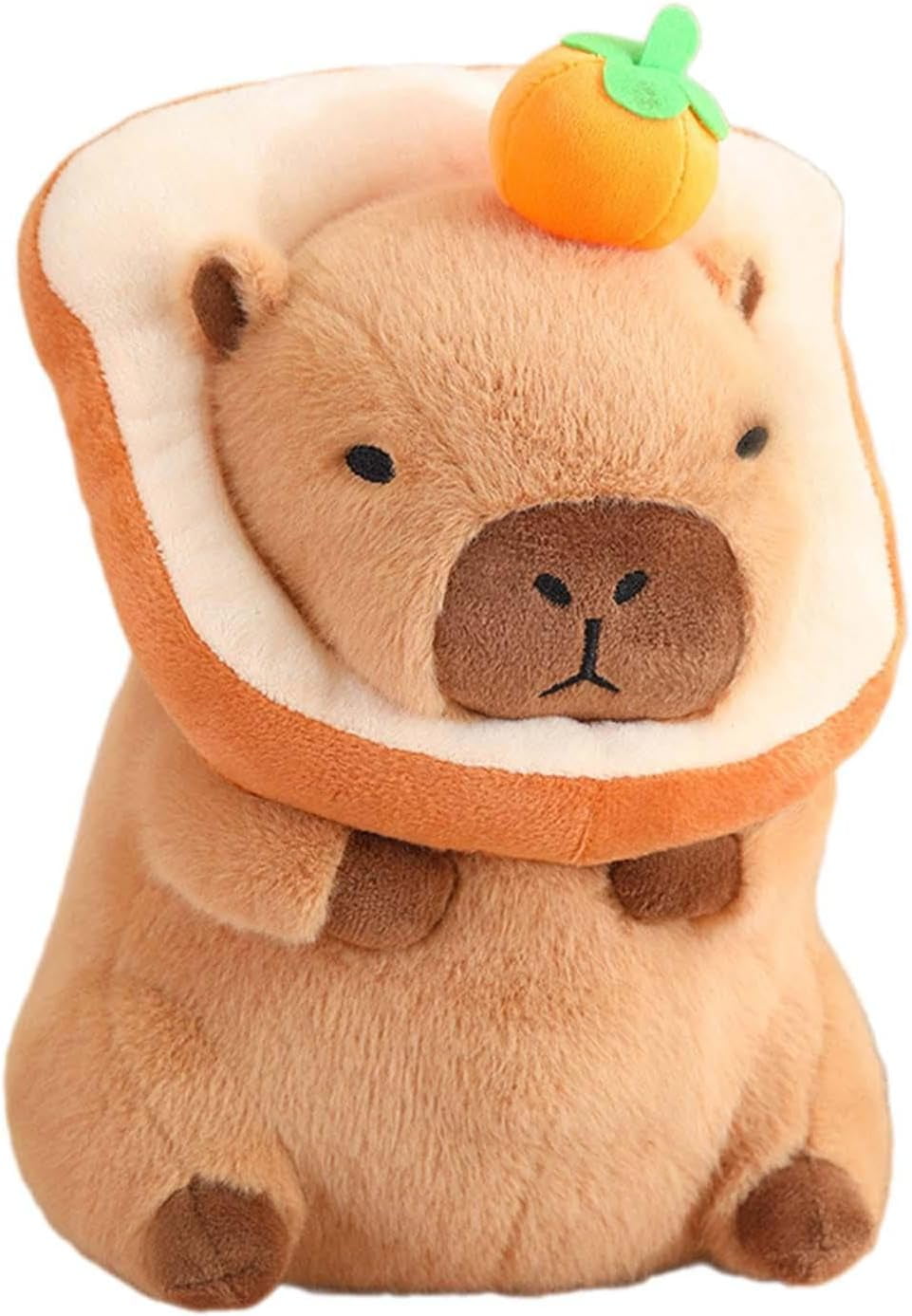 Plush Capybara Doll Capybara Stuffed Toy Comfortable Collectible Kids ...