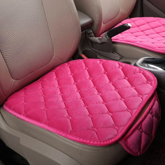Plush Car Back Seat Protector Soft Non-Slip Durable Rear Row Seat ...