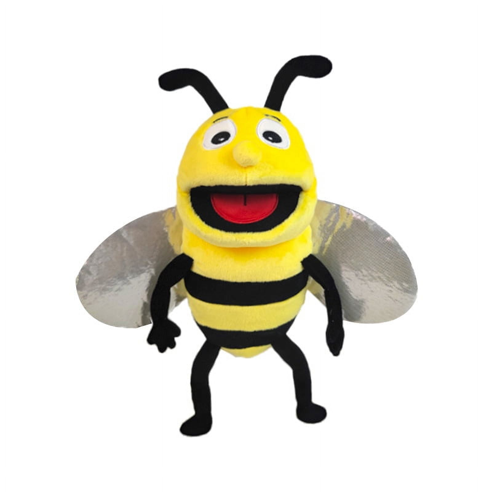 Tineasur Bee Hand Puppet Interactive Play Assorted Color PP Cotton 1Pcs ...