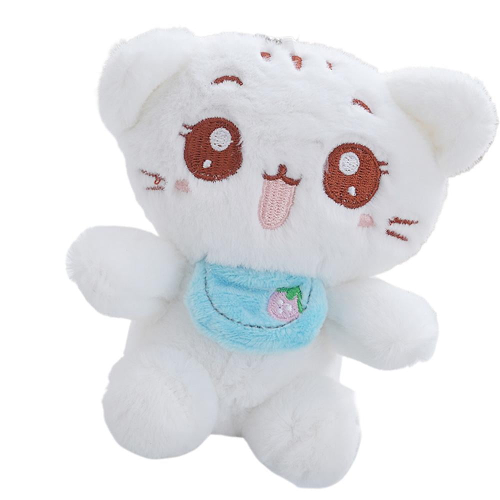 Plush Cat Keychain Plush Animals Toys Soft Plush Cartoon Plush Keychain ...