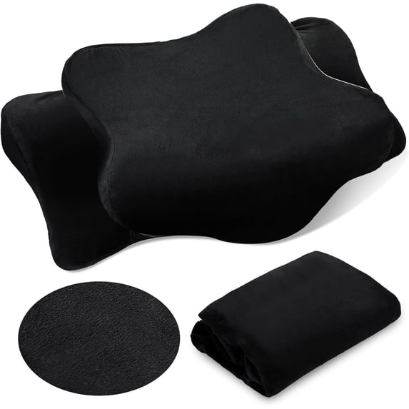 Plush Cervical Neck Pillowcase (Only Pillowcase) Ergonomic Cervical ...