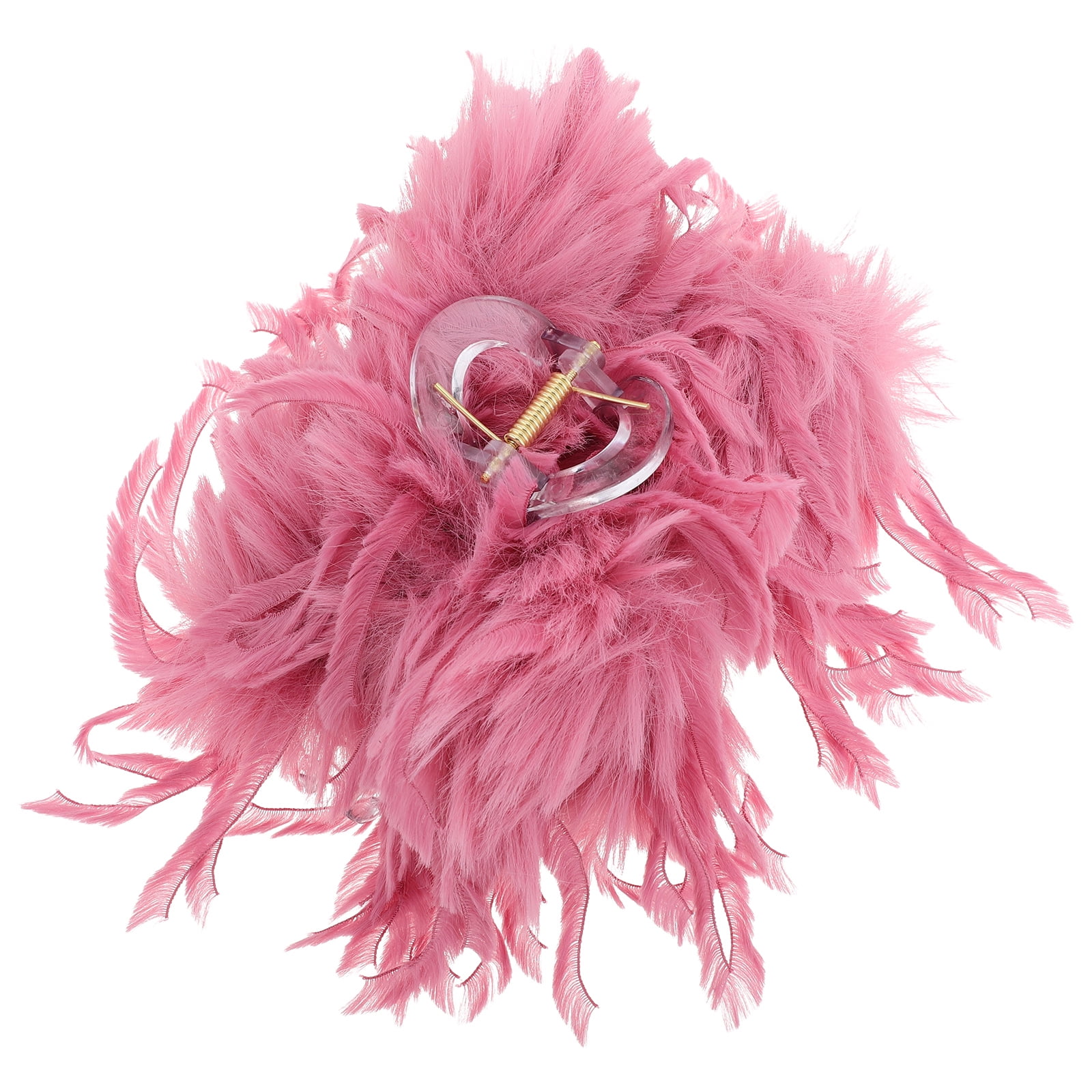 Cute Plush Hair Clips for Women and Girls, Fuzzy Hair Barrettes ...