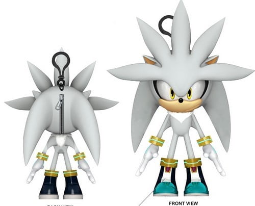 Plush Coin Bag - Sonic the Hedgehog - 12" Silver Sonic - Walmart.com