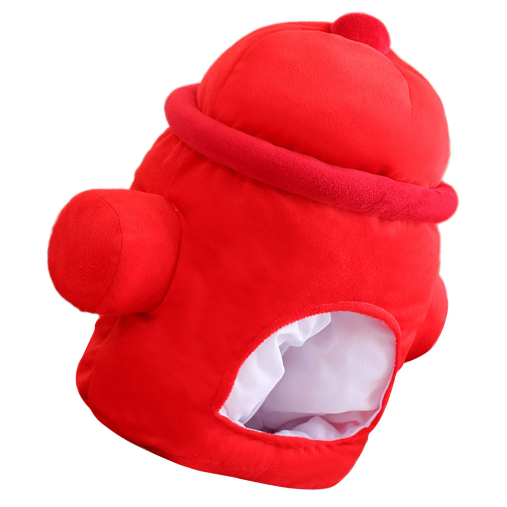 Plush Cosplay Hat Prop Cartoon Cosplay Headdress Fire Hydrant Shape Hat ...