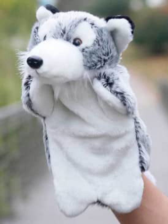 Plush Cow Bull Hand Puppets Stuffed Animals Toys for Imaginative ...