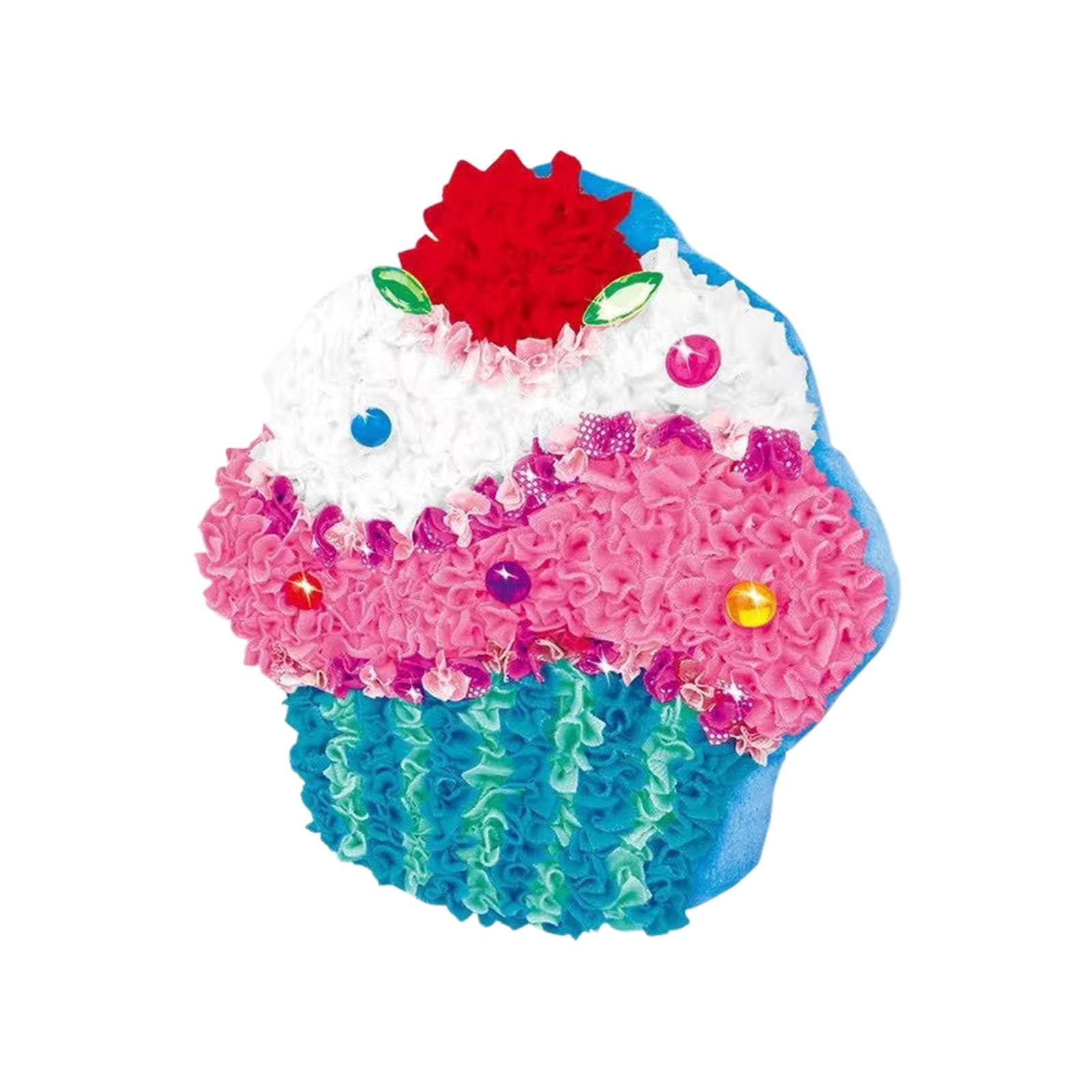 Plush Craft DIY Pillow Fabric Art and Crafts with poking stick and ...