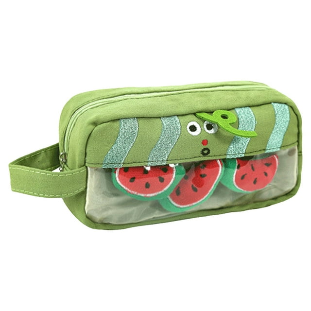 Plush Cute Pencil Case Large Capacity Pencil Case Creative Personality Funny Stationery Bag