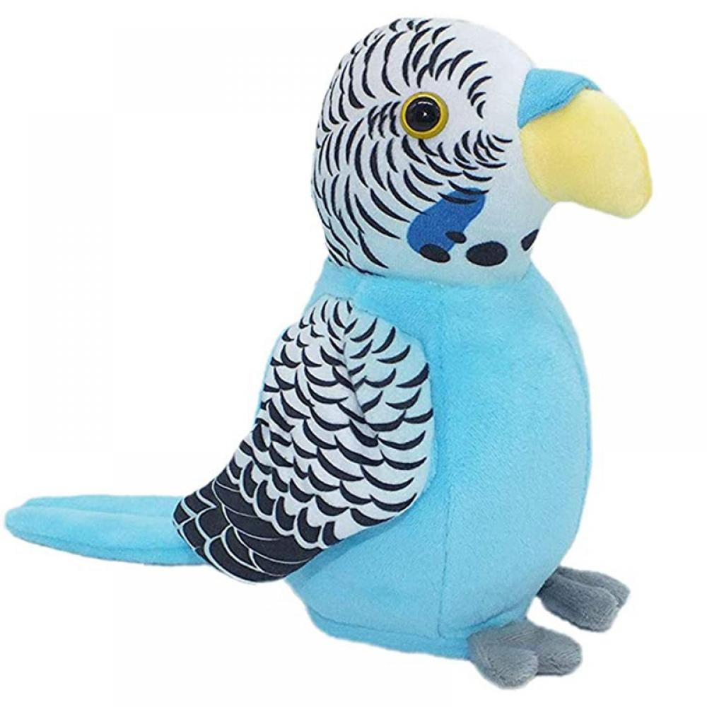 Plush Dancing Bird Talking Parrot Repeat Animal Early Toys Electronic ...