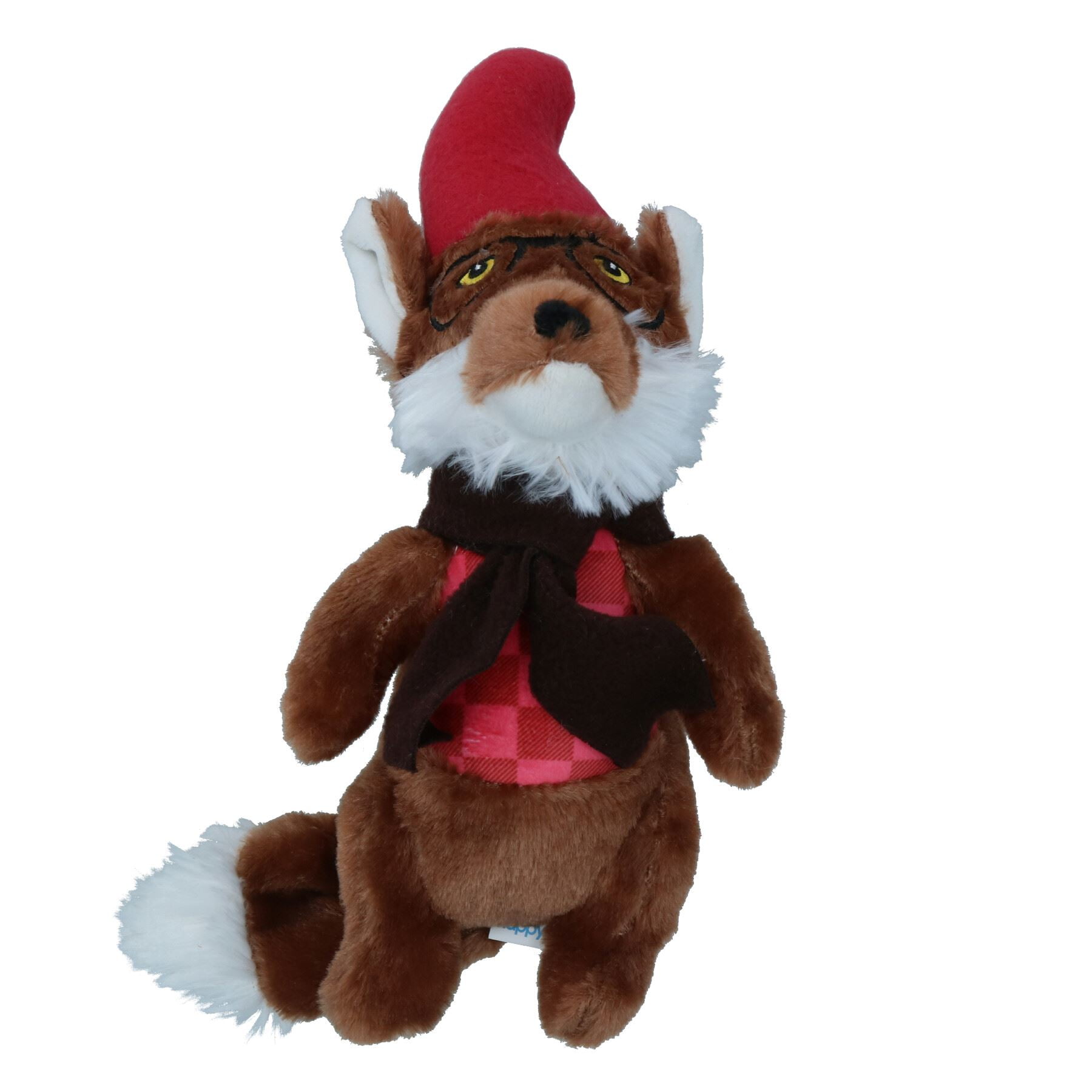 Plush Dandy Dude Fox Dog Puppy Play Time Soft Toy With Squeaker ...