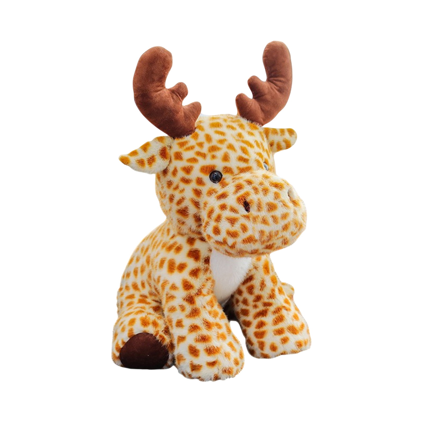 Plush Deer Toy - Soft Spotted Fawn Plush Stuffed Animal, Cuddly ...