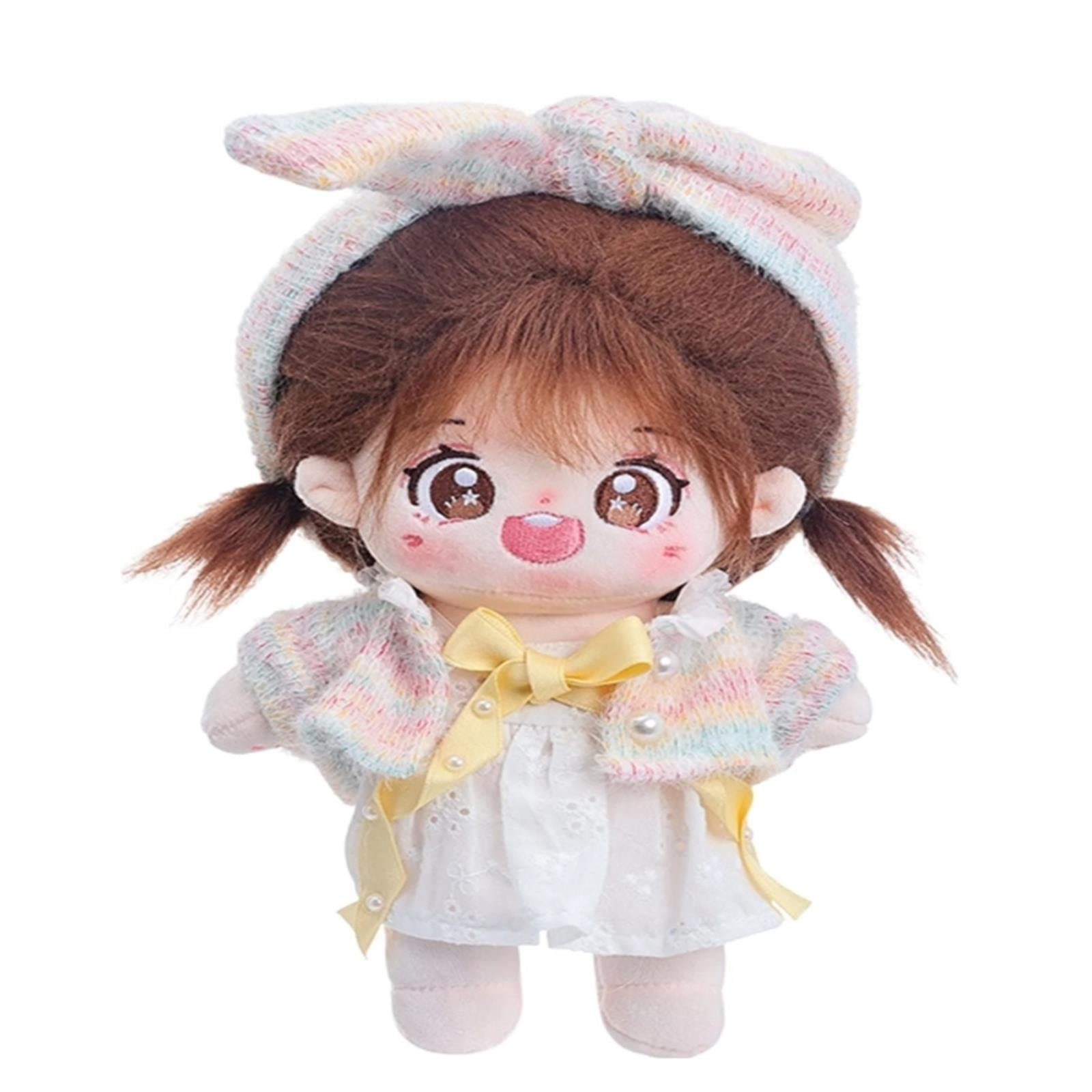 Plush Doll Girl Humanoid Stuffed Body No Attribute 8" Normal Body ...