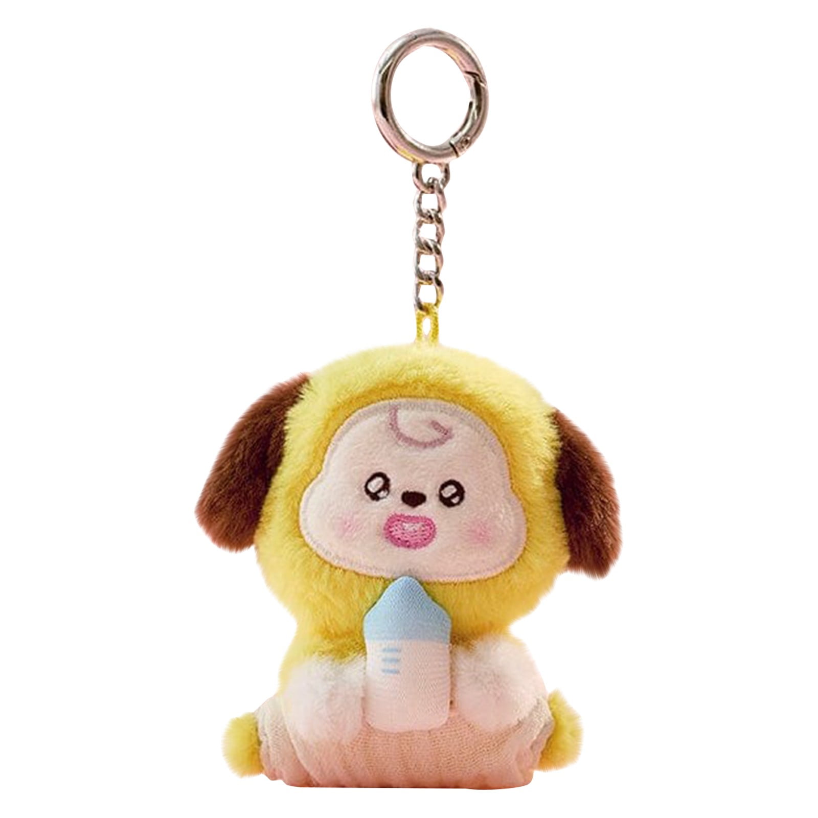 Plush Doll Pendant Keychain Idol-Themed Peripheral With Cheerful Cute ...