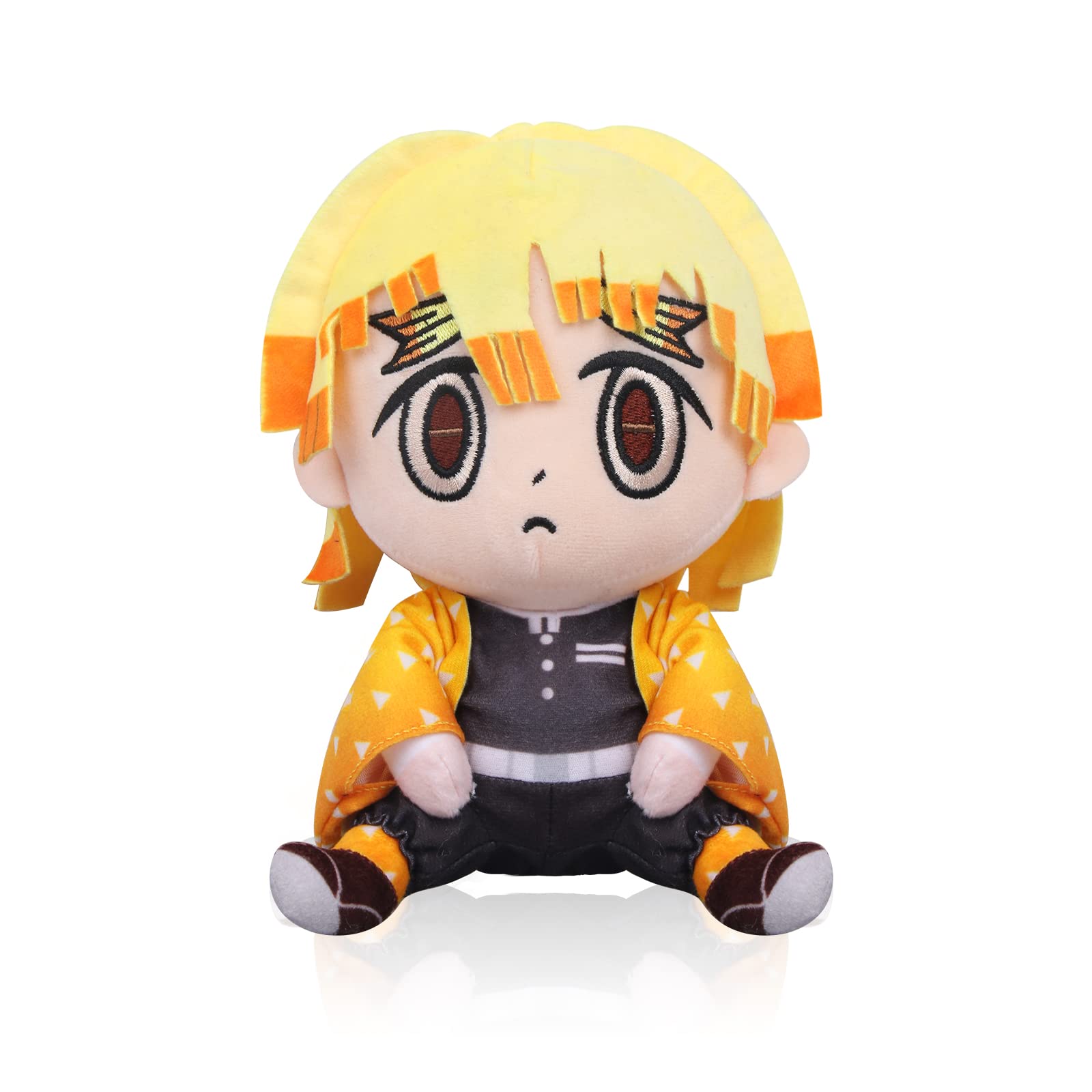 Plush Dolls Tanjiro Nezuko Zenitsu Sitting Cute Toys Cushion Pillows ...