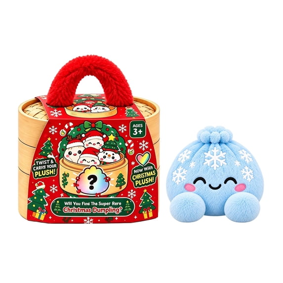 Plush Dumpling Squishy Mystery Box Christmas Blind Box Surprise Toy ...