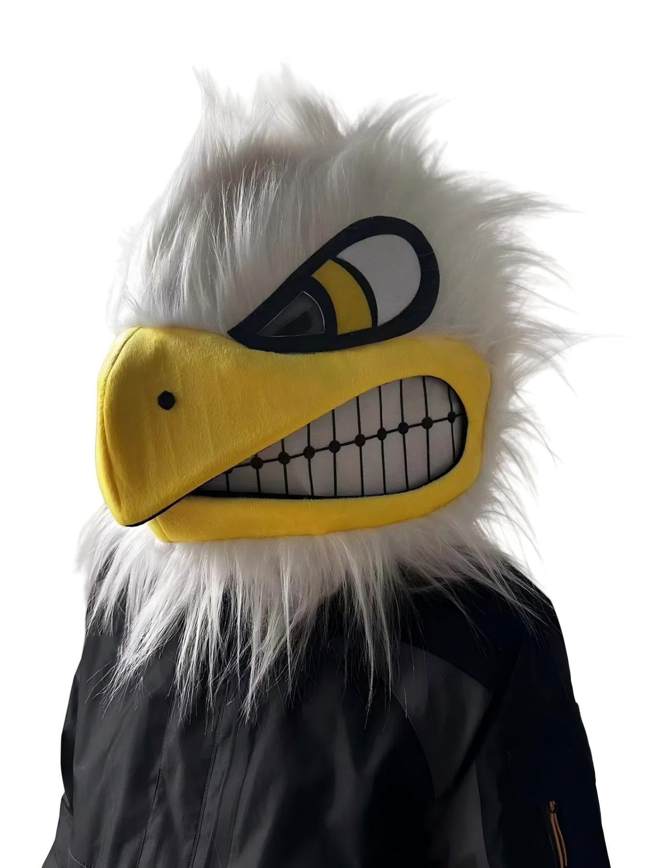 Mascotkingdom Plush Eagle Mascot Head Costume Eagle Head Mask - Walmart.com