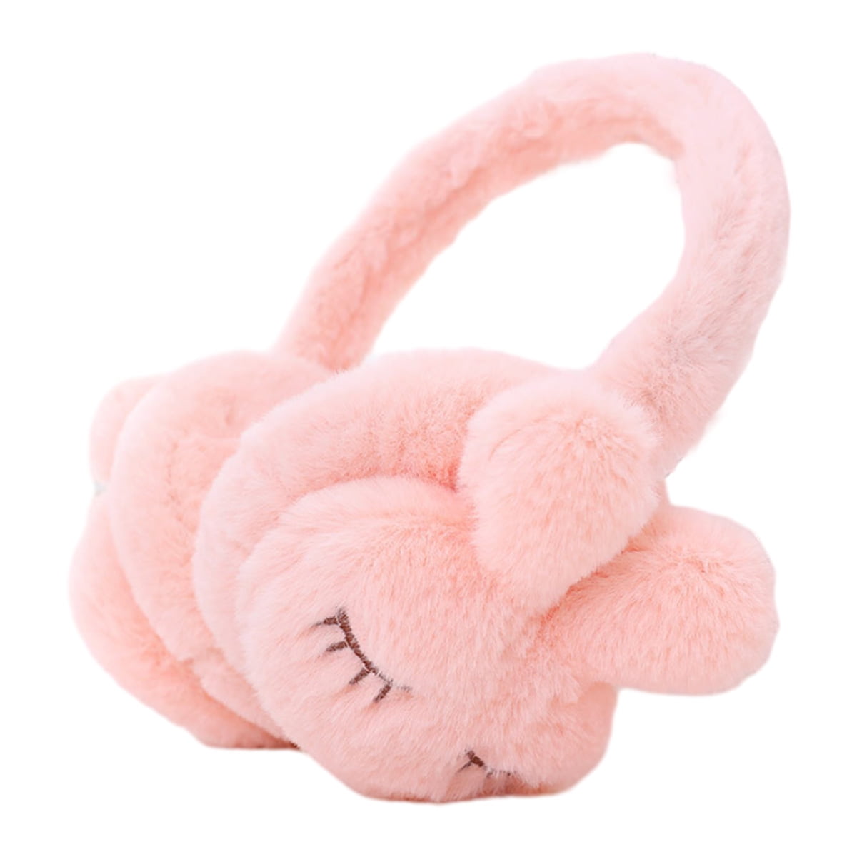 Plush Ear Muffs Fluffy Ear Muff for Women Plush Foldable Earmuffs Kids ...