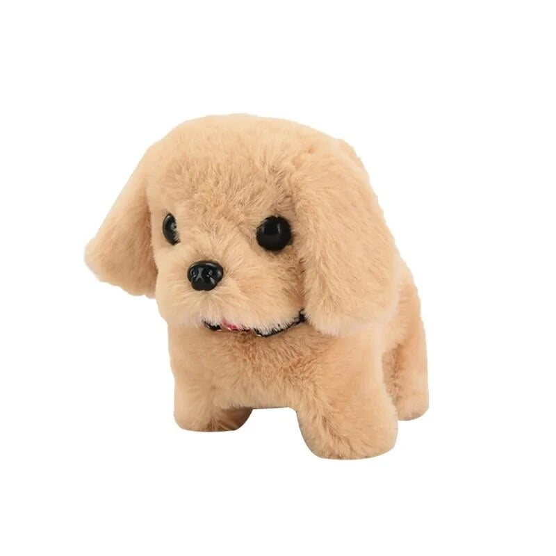 Plush Electric Puppy Simulation Pet Dog Teddy Dog Golden Retriever ...