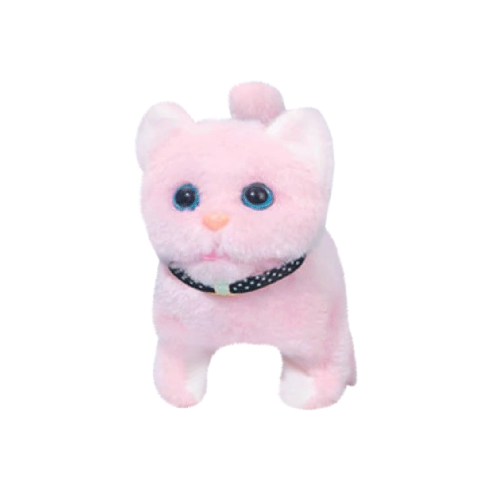Plush Electronic Interactive Cats That Move and Meow Walking Lifelike ...