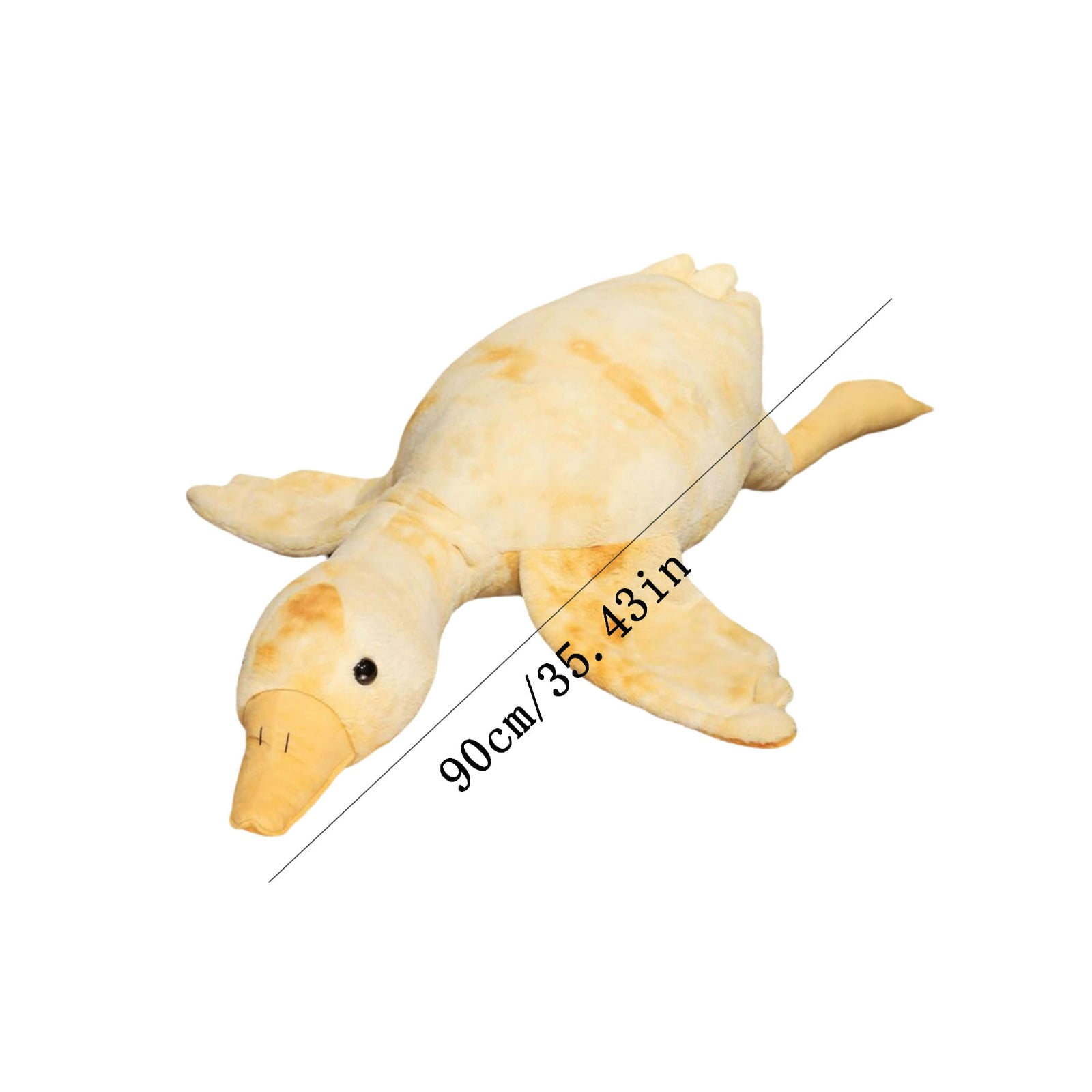 Plush Extra Soft Duck Stuffed Animal Hugging Pillow with Rotund Belly ...