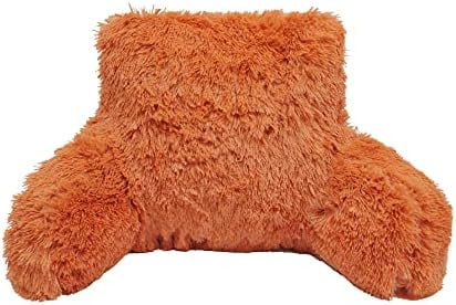 Plush Fluffy Shaggy Faux Fur Assembly Needed DIY Backrest Reading Bed ...