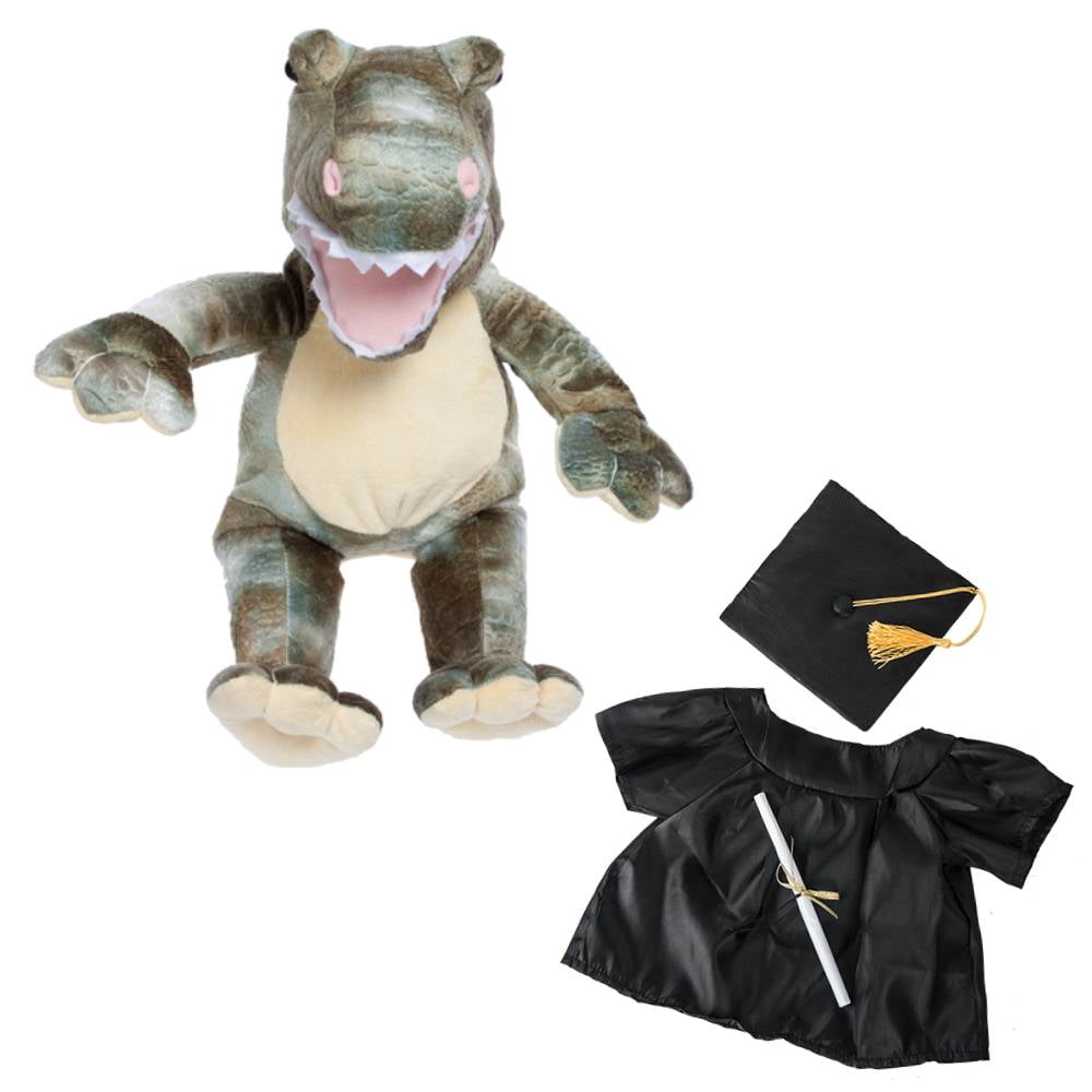 Plush Gear 16" Dyno the Dinosaur Graduation Stuffed Animal Plush Toy ...