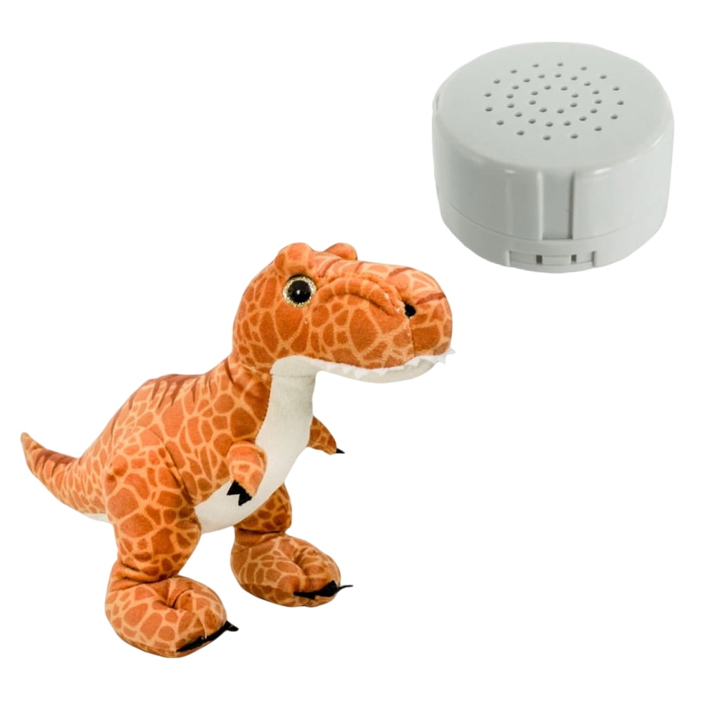 Plush Gear 8 Inch Trey the T-rex with Voice Recorder – Soft & Adorable ...