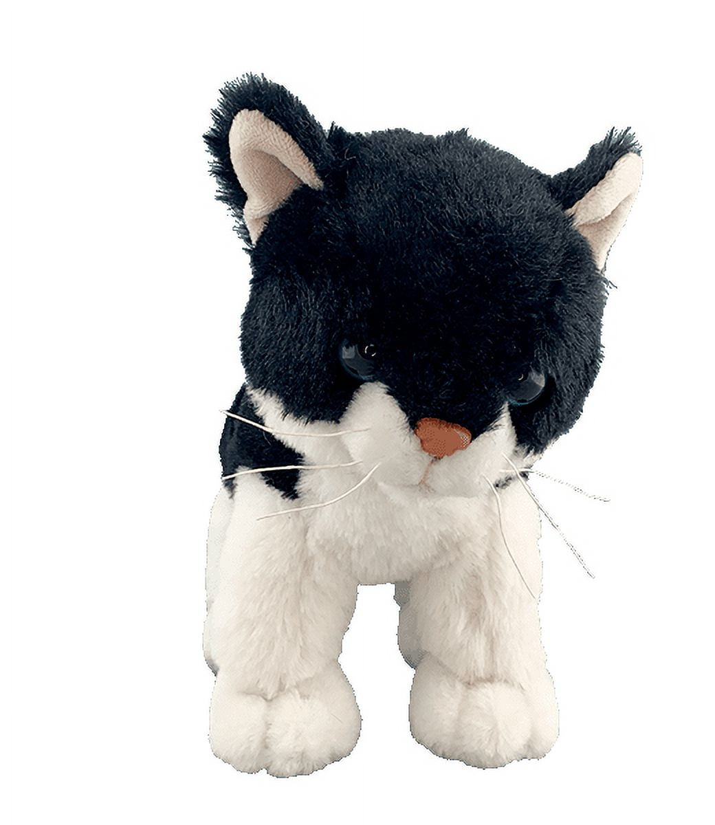 Plush Gear 8 Inch Wizard Salt N Pepper Cat Plush Toy in Magical in Blue ...