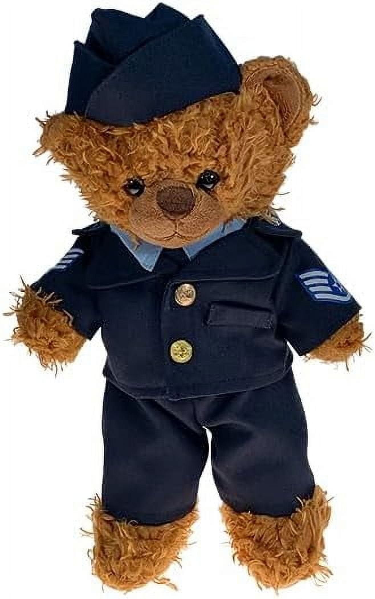 Plush Gear Air Force Uniform for 6"-10" Military Costume Outfit for ...
