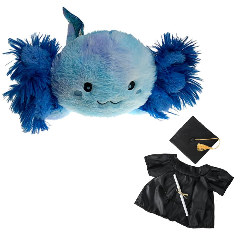 Plush Gear "Axel" the Axolotl 16" Graduation Plush Toy with Gown Soft ...