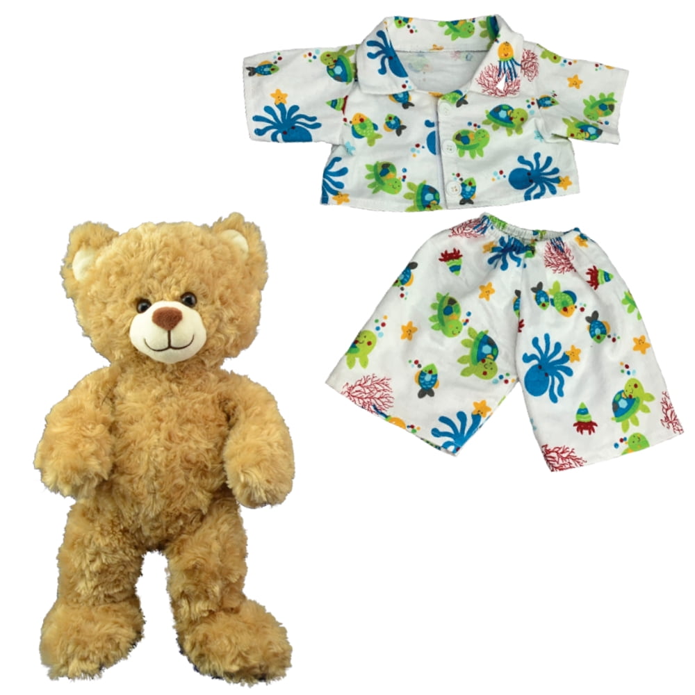Plush Gear Butterscotch The Bear with Sea Friends PJ's for Stuffed ...