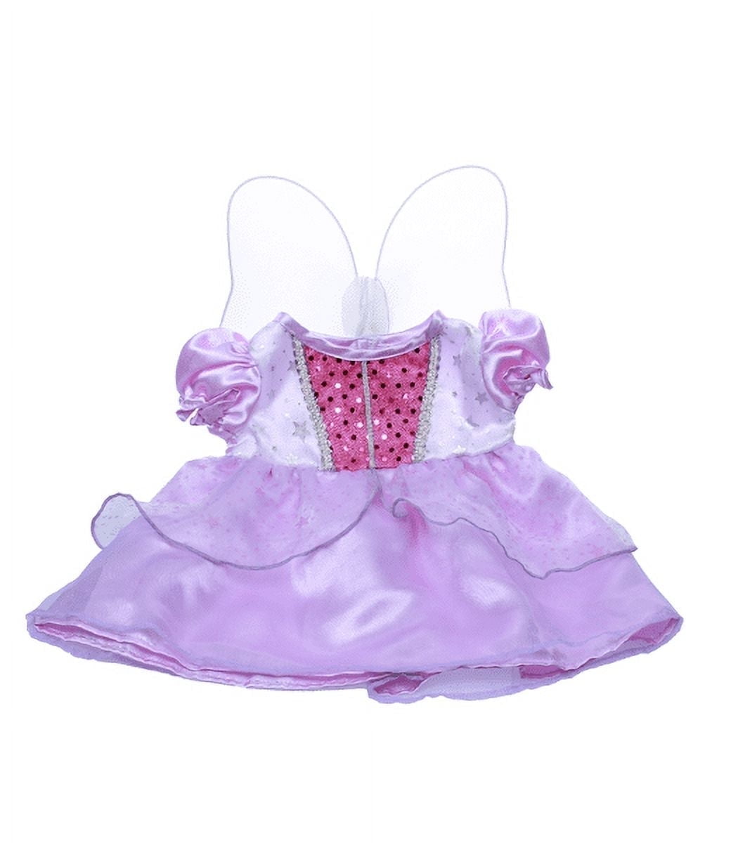 Plush Gear Purple Cinderella Dress with Wings – Princess Costume for 14 ...