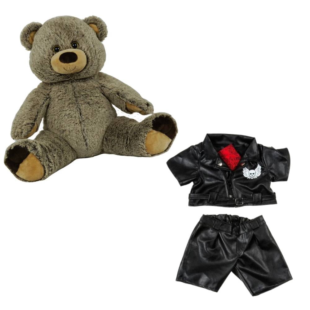 Plush Gear Griz the Grizzly Bear with Reindeer PJ for Stuffed Animal ...