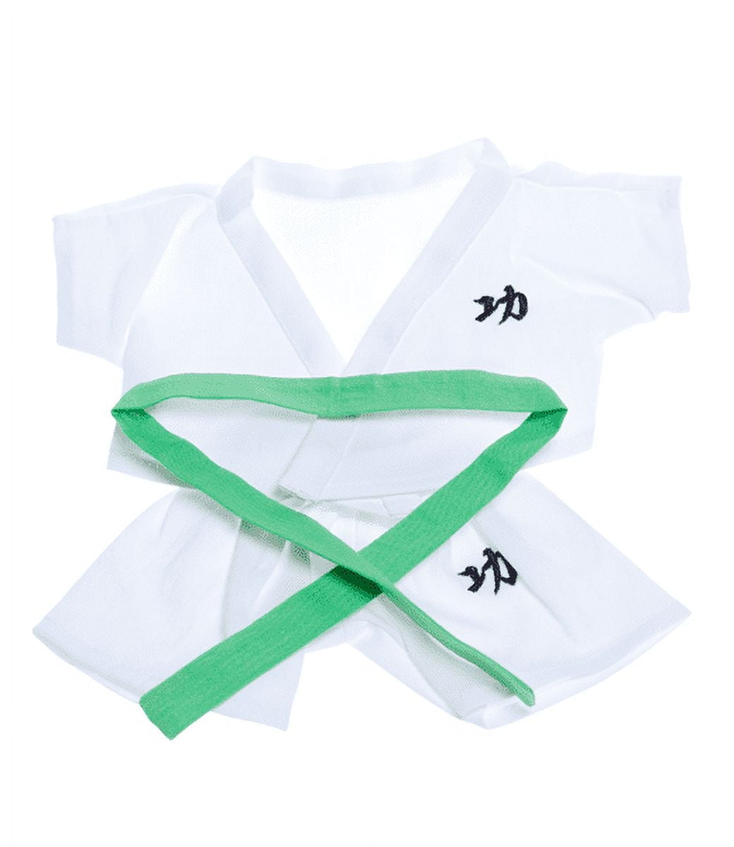 Plush Gear Karate Uniform for 6"-10" with 5 Color Belts Doll & Plush ...