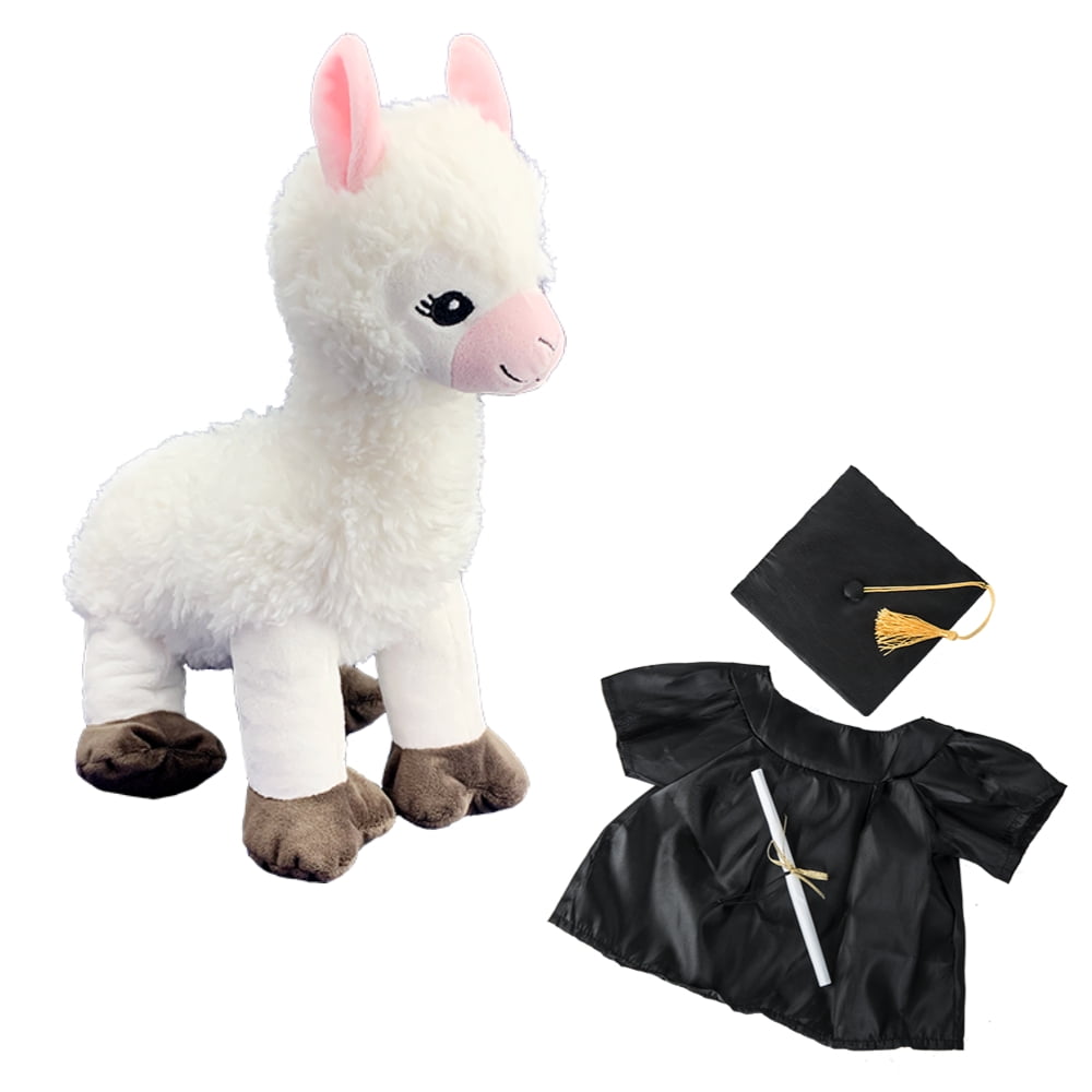 Plush Gear Lily the Llama 16" Plush with Graduation Gown - Ideal Gift ...