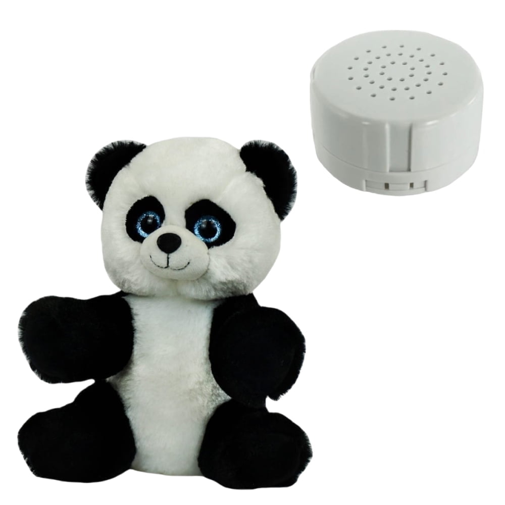 Plush Gear Bamboo Panda Bear 8" with Recordable Voice Feature - Soft ...