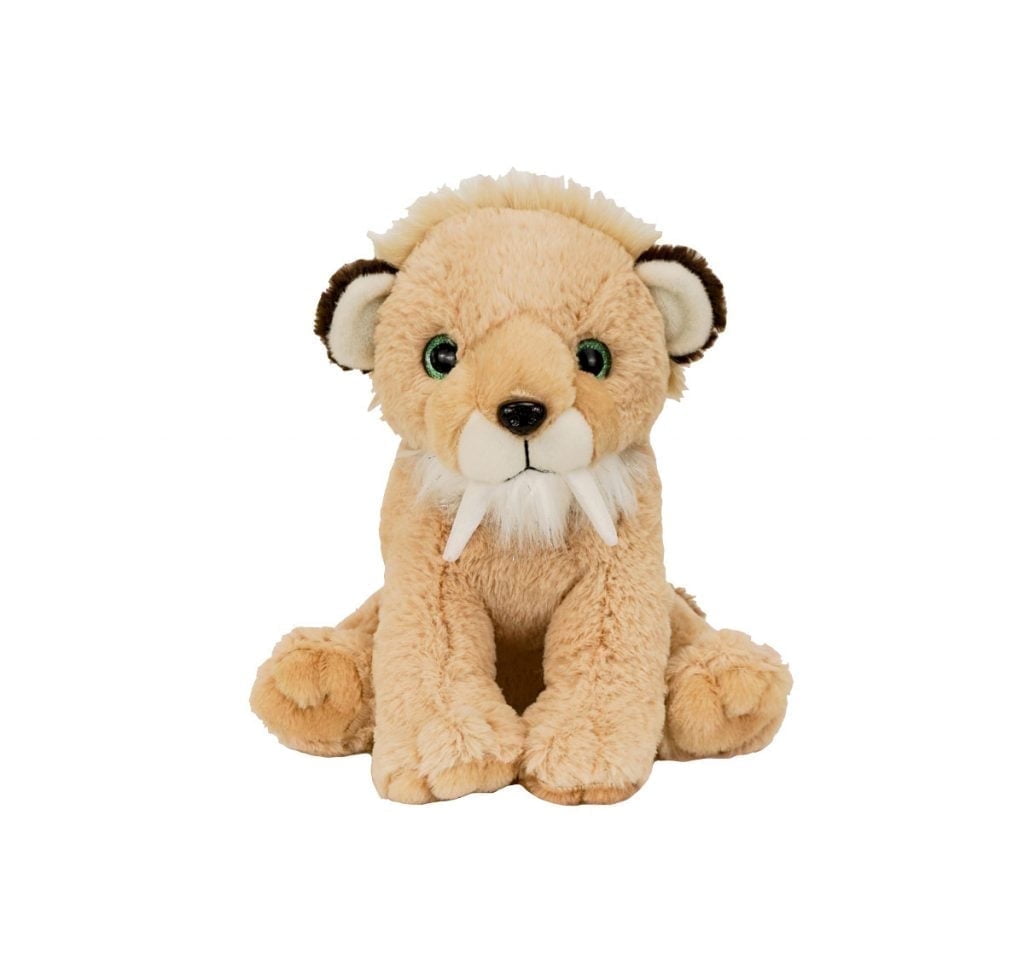 Plush Gear 16" Sammy the Sabertooth Tiger Stuffed Animal Soft Plush Toy ...
