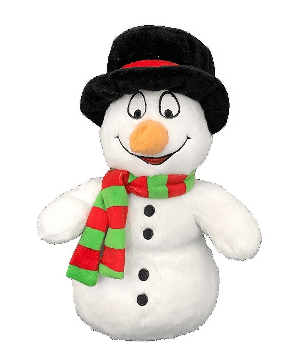 Plush Gear Sir Slush-a-Lot 8" Soft Plush Snowman Toy Jolly Holiday ...