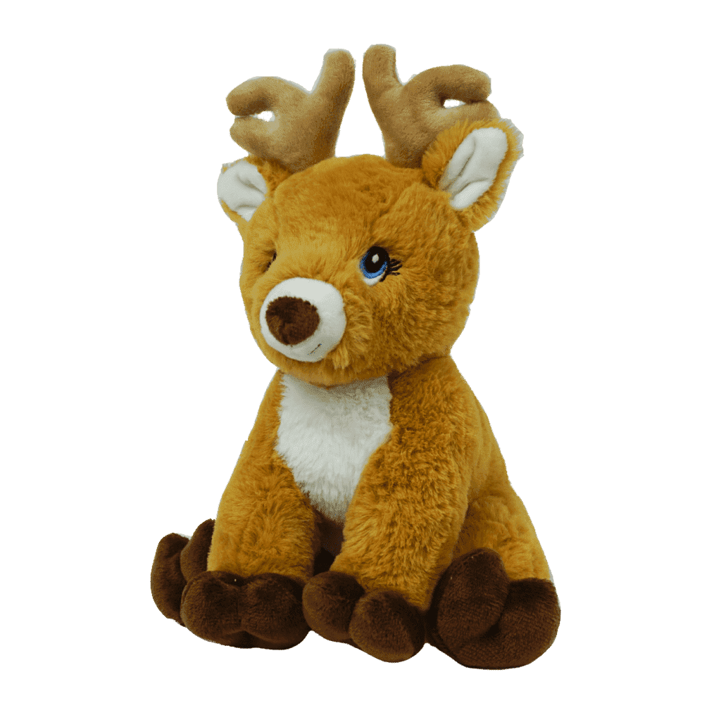 Plush Gear 8" Brix the Buck – Small Soft Stuffed Deer Plush Toy for ...