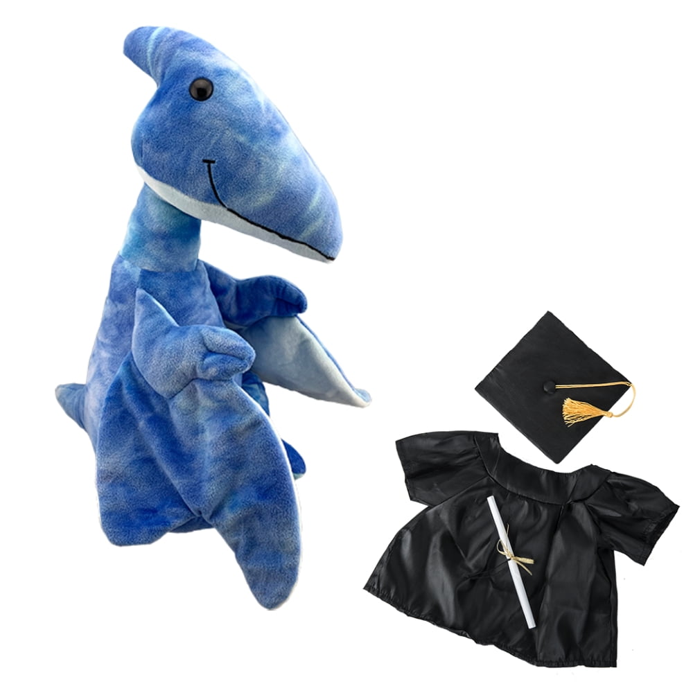 Plush Gear Terry the Pterodactyl 16" Stuffed Animal with Graduation ...