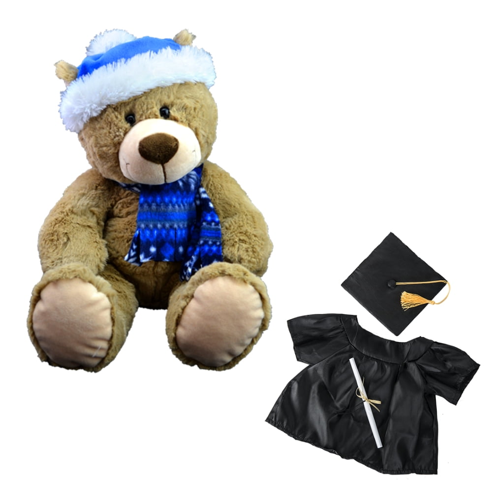 Plush Gear Toboggan the Teddy 16" Graduation Day Gift Soft Stuffed ...