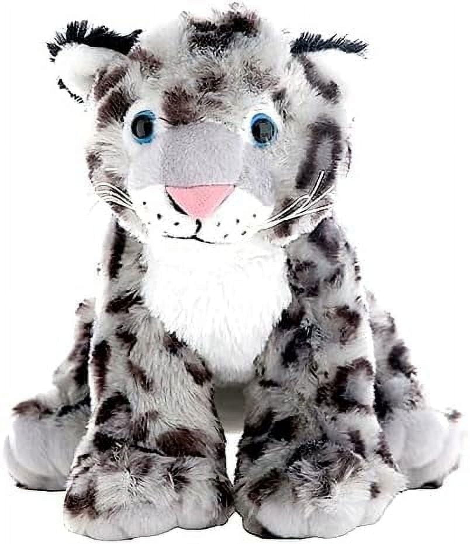 Plush Gear Snow Leopard Stuffed Animal 8" Soft Plush Toy for Kids ...