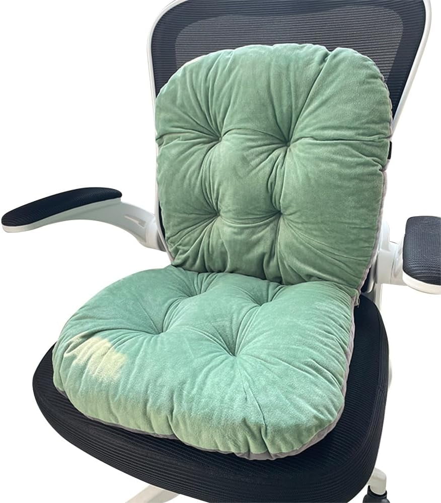 Plush High Back Rocking Chair Cushion Office Chair Cushion Seat Cushion ...