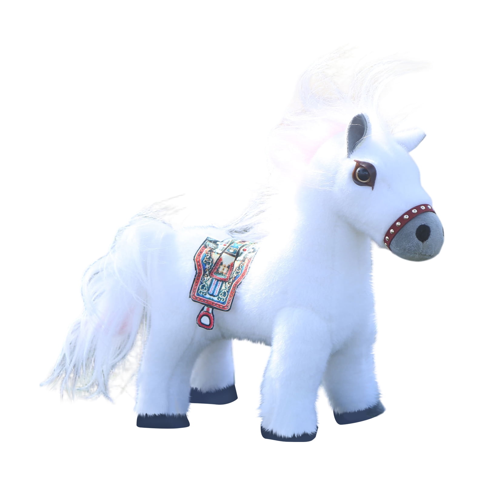 Plush Horse Stuffed Animal Soft Toy Realistic Pony Doll Cuddly ...