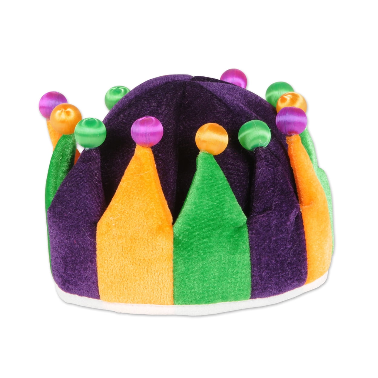Plush Jester Crown- 6 Pack(1 Per Card) - Walmart.com