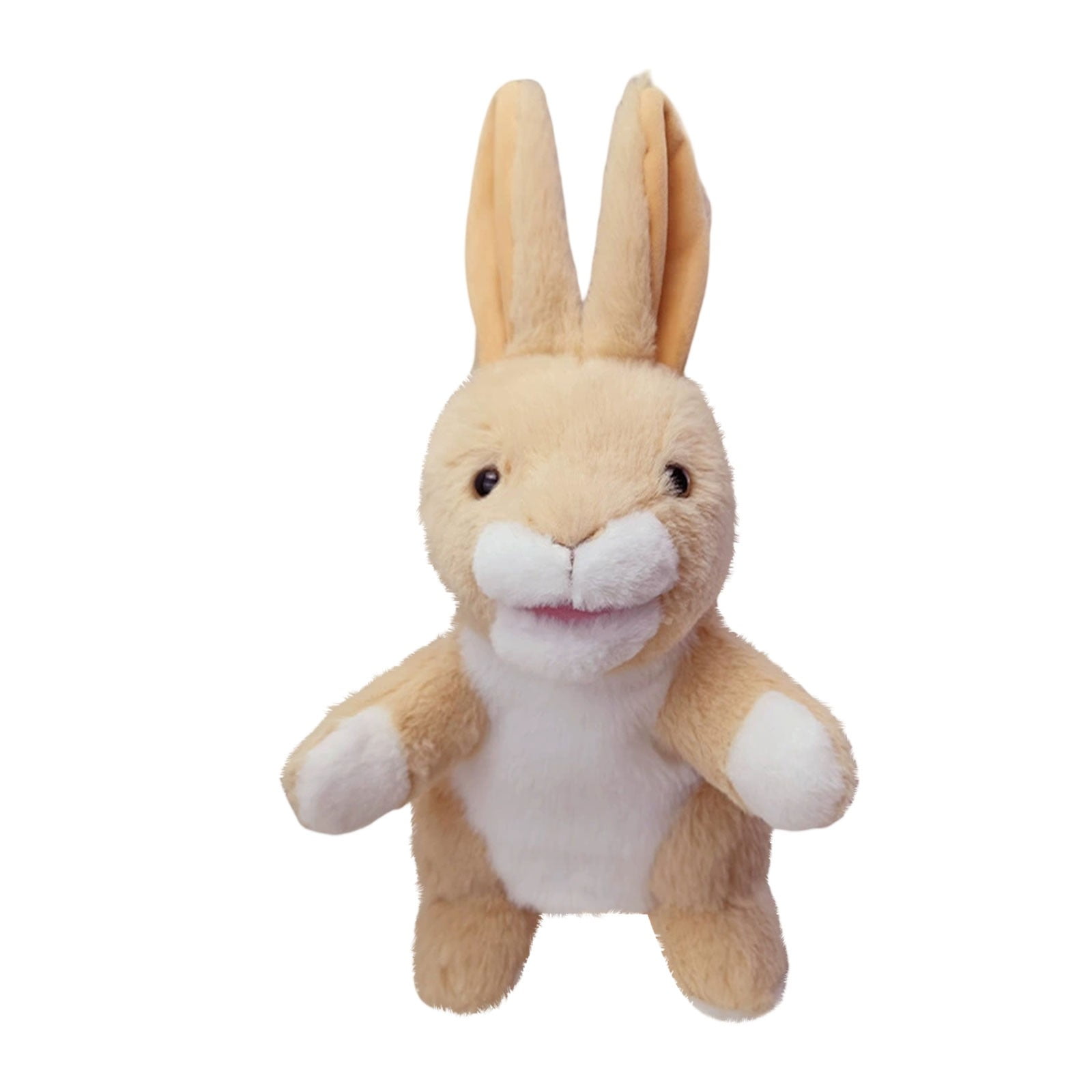 Plush Kangaroo Hand Puppet with Baby Joey, Soft Stuffed Animal Toy for Storytelling, Educational ...