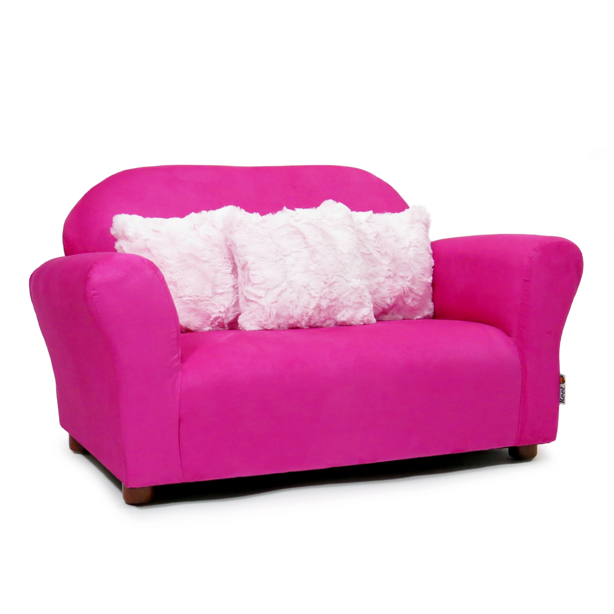 Hot pink loveseat store